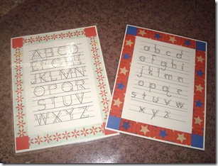 KraftyMum: Dry Erase worksheets